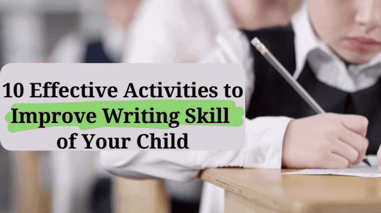 10 Activities to Improve Writing Skill of Your Child - AutiSpark